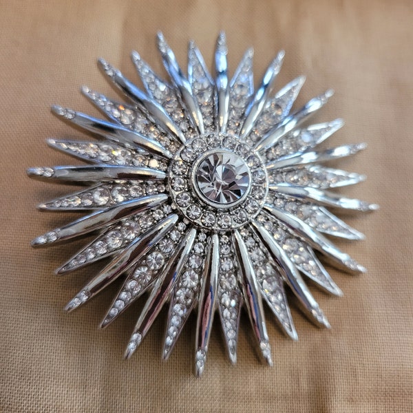 Sun Brooch - Etsy