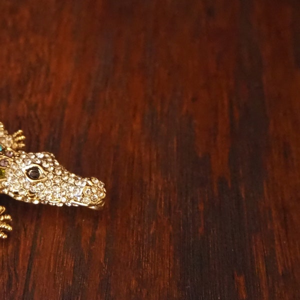 Alligator Brooch - Etsy
