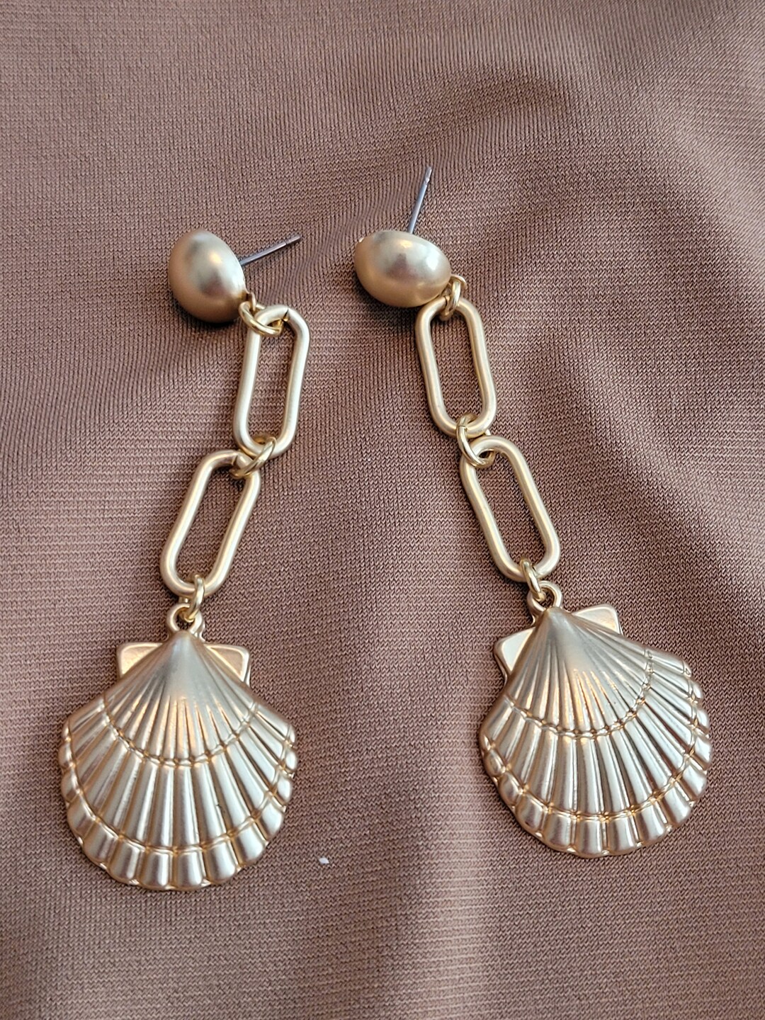 Seashell Earrings - Etsy
