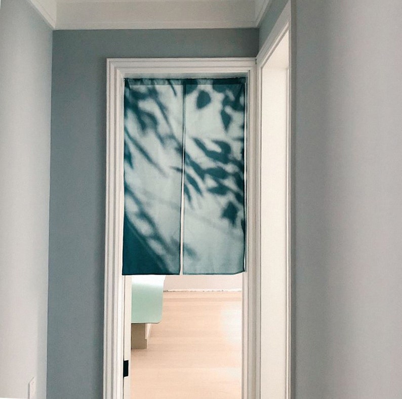 Linen Noren Door Curtain Noren Panel With Light & Shades - Etsy