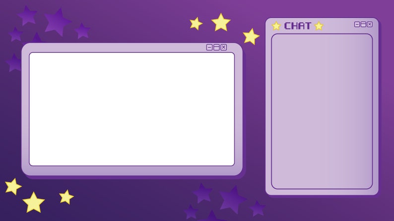 Retro PC Stream Overlay Pack FULLY ANIMATED - Etsy