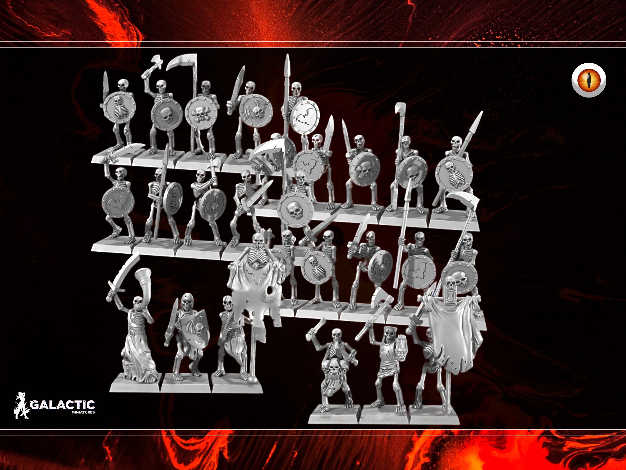 Skeleton miniature Skeleton mini Skeleton miniature dnd | Etsy