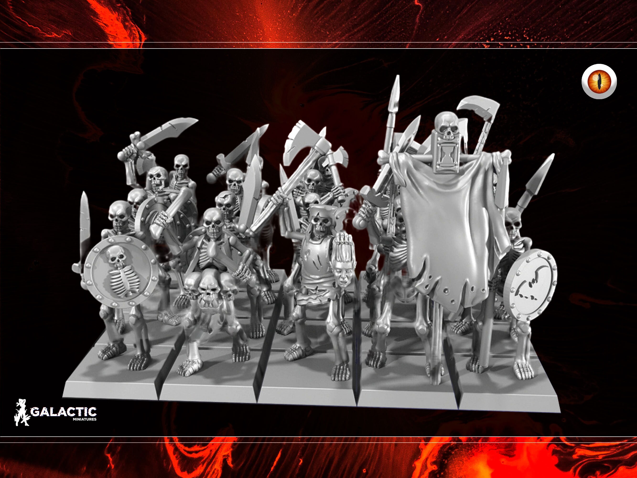 Skeleton miniature Skeleton mini Skeleton miniature dnd | Etsy