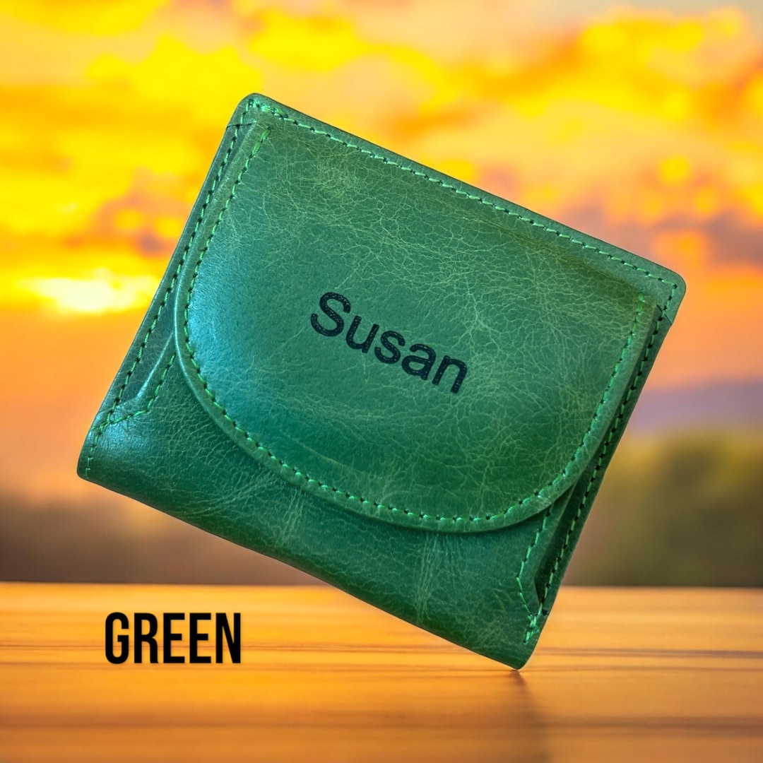 Minimalist Coin Purse | Girls Mini Wallet | Personalised Wallet for Her ...