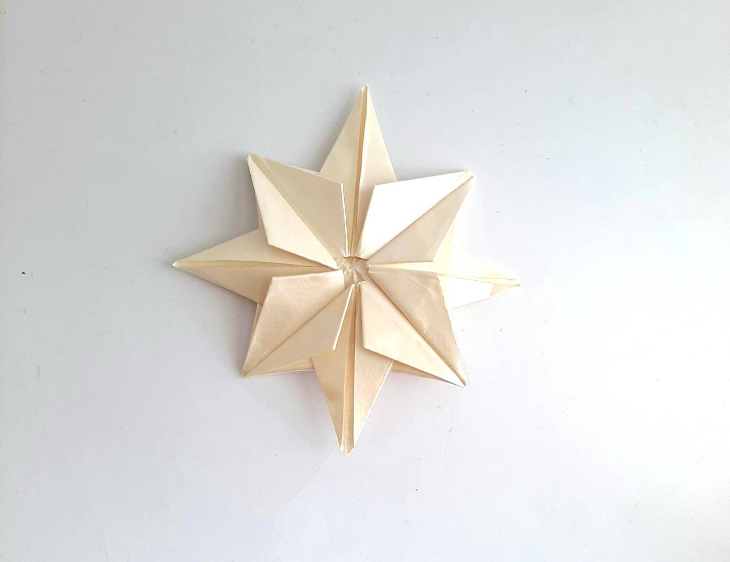 Eight Pointed Origami Star