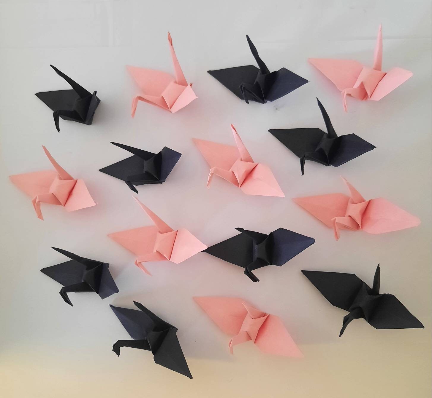 Set of Origami Crane Paper Crane Wedding Decorations Cake - Etsy Australia