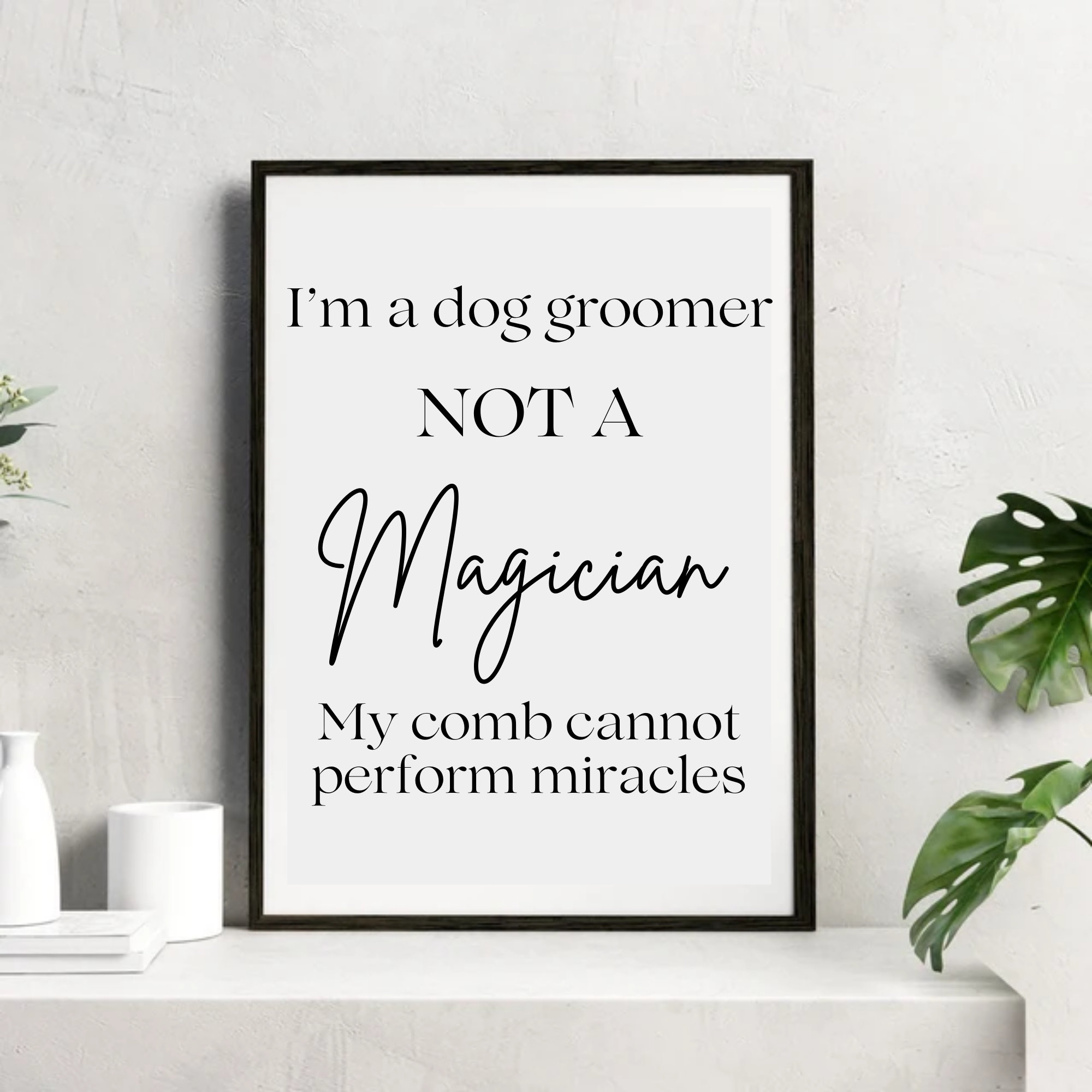 Dog Grooming Salon Decor, Wall Art Decor, Dog Parlour Signs, Dog ...