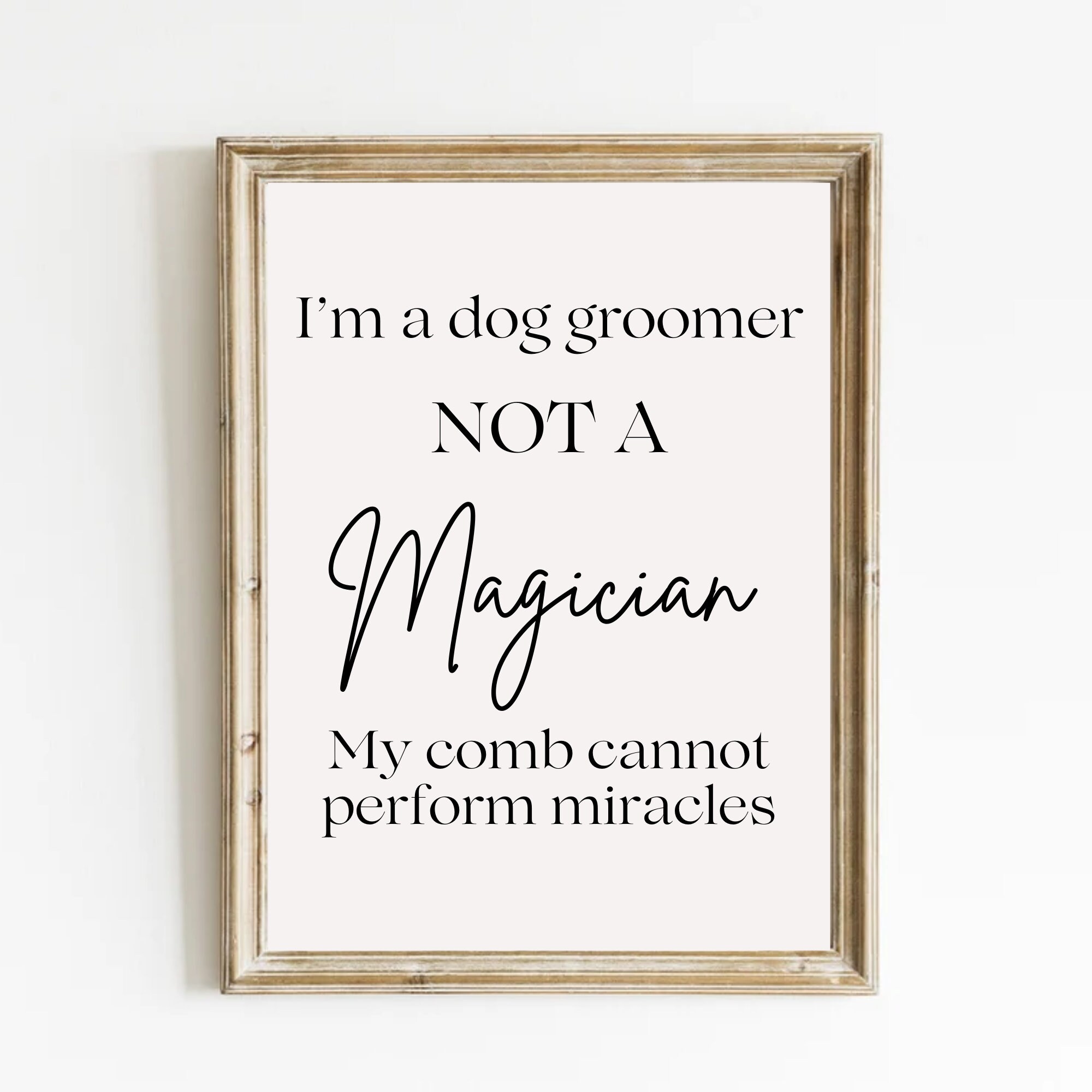 Dog Grooming Salon Decor, Wall Art Decor, Dog Parlour Signs, Dog ...