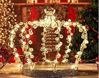 Crown Tree Topper - Etsy UK