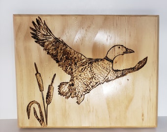 Duck Pyrography | Etsy