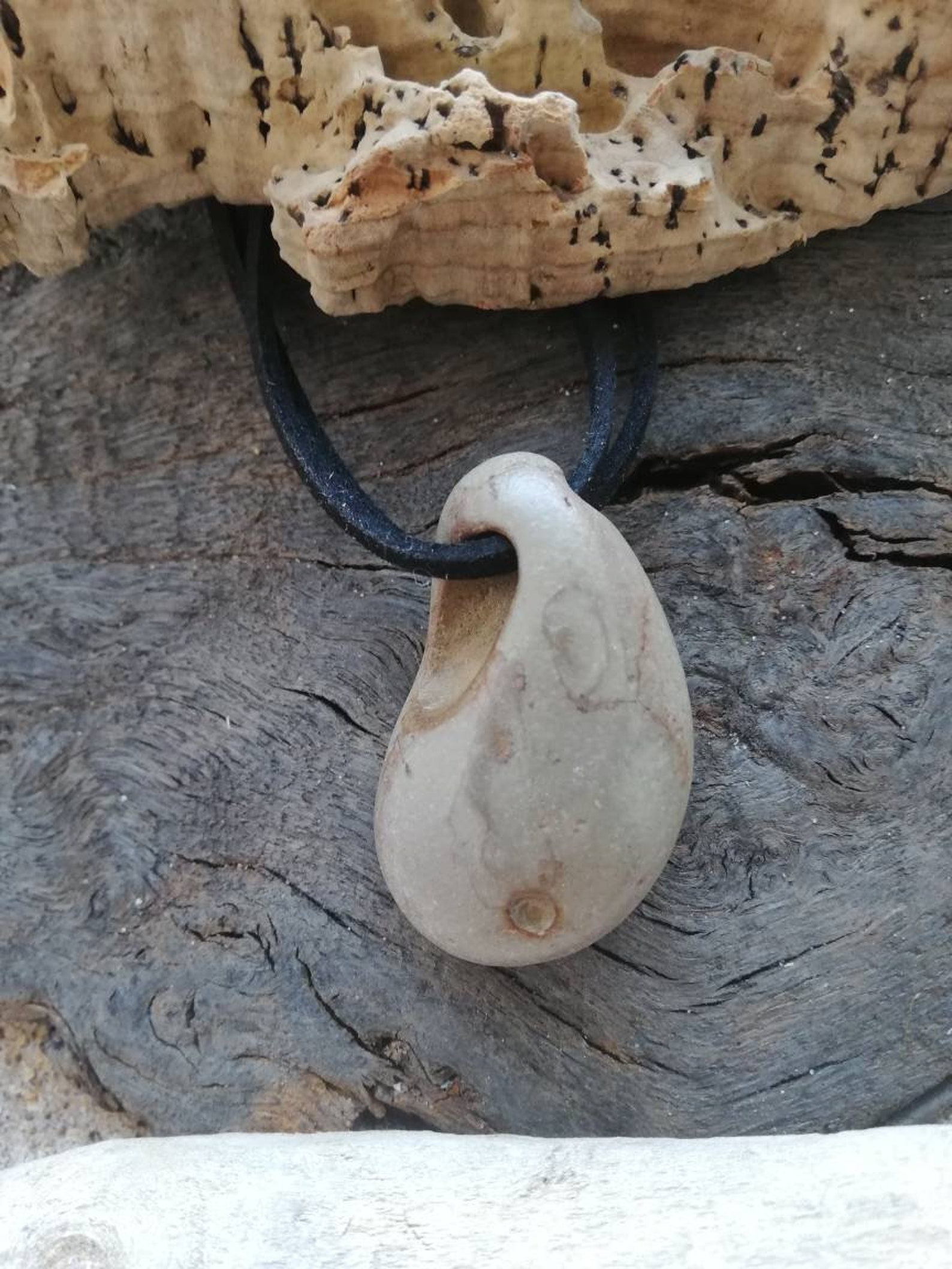 Odin Stone: Scottish Natural Hag Stone Painted With Depiction - Etsy