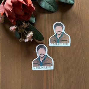 The Last of Us Sticker, Joel Miller Sticker, Pedro Pascal, Sticker for ...