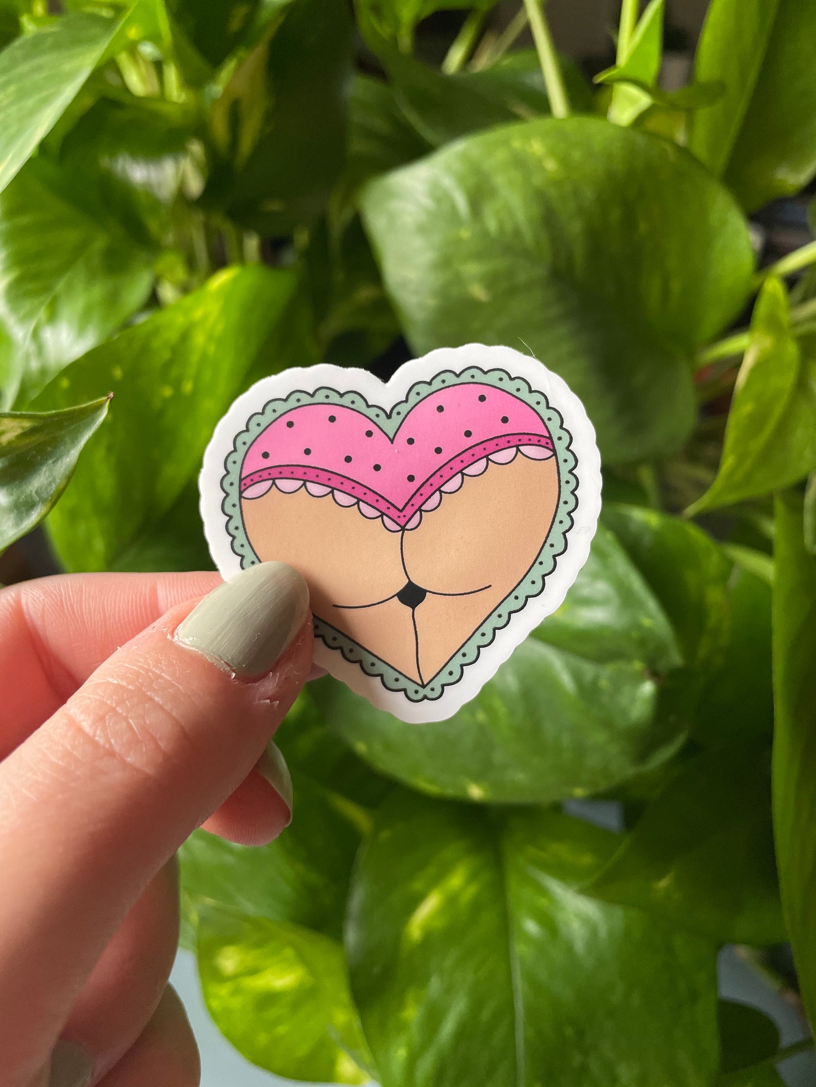 Booty Sticker Waterproof Sticker Gift for Friend Sticker | Etsy