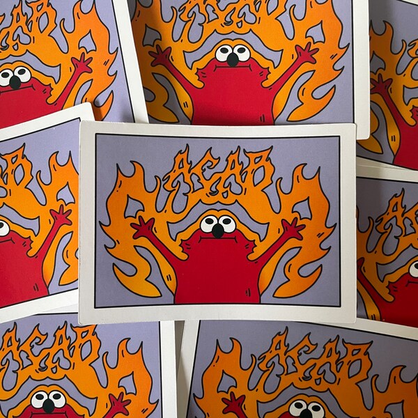Elmo Sticker - Etsy