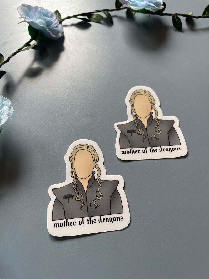 Daenerys Sticker Got Sticker Game of Thrones Gift for - Etsy