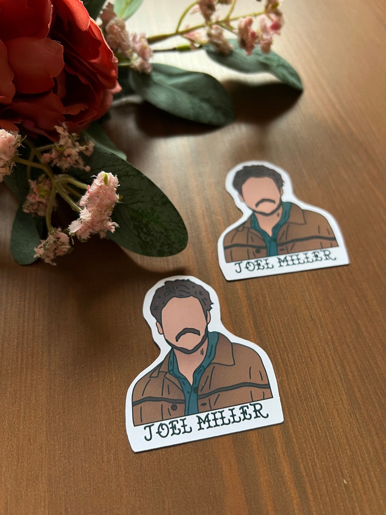 The Last of Us Sticker, Joel Miller Sticker, Pedro Pascal, Sticker for ...