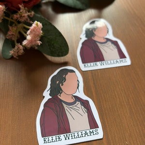 The Last of Us Sticker, Ellie Williams Sticker, Traditional Tattoo Art ...