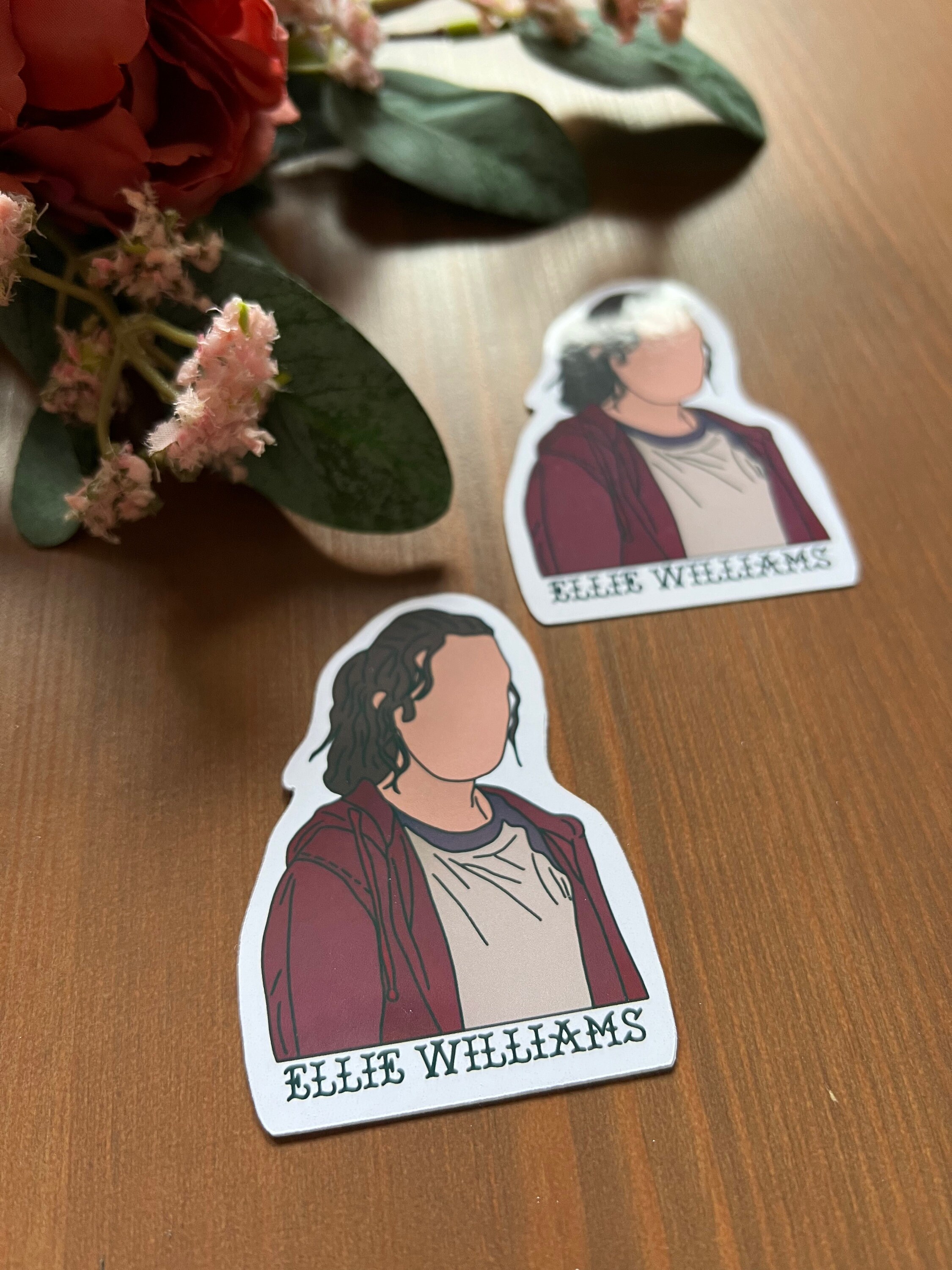 The Last of Us Sticker, Ellie Williams Sticker, Traditional Tattoo Art ...