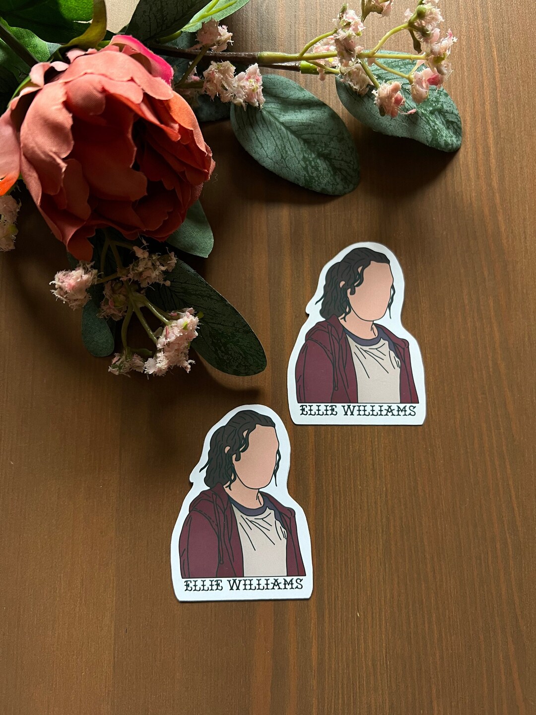 The Last of Us Sticker, Ellie Williams Sticker, Traditional Tattoo Art ...