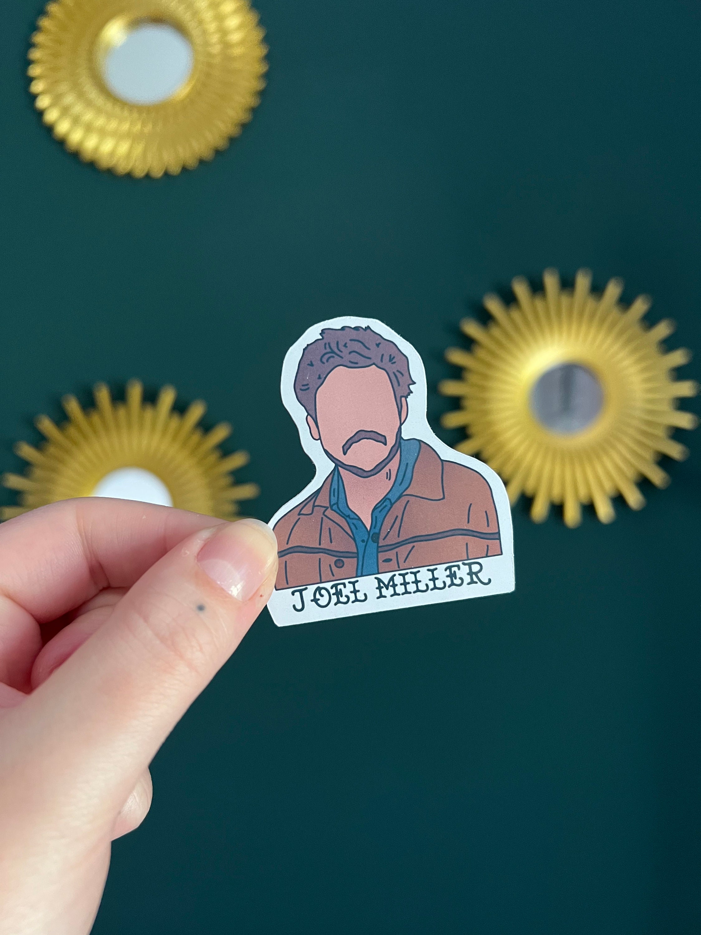 The Last of Us Sticker, Joel Miller Sticker, Pedro Pascal, Sticker for ...