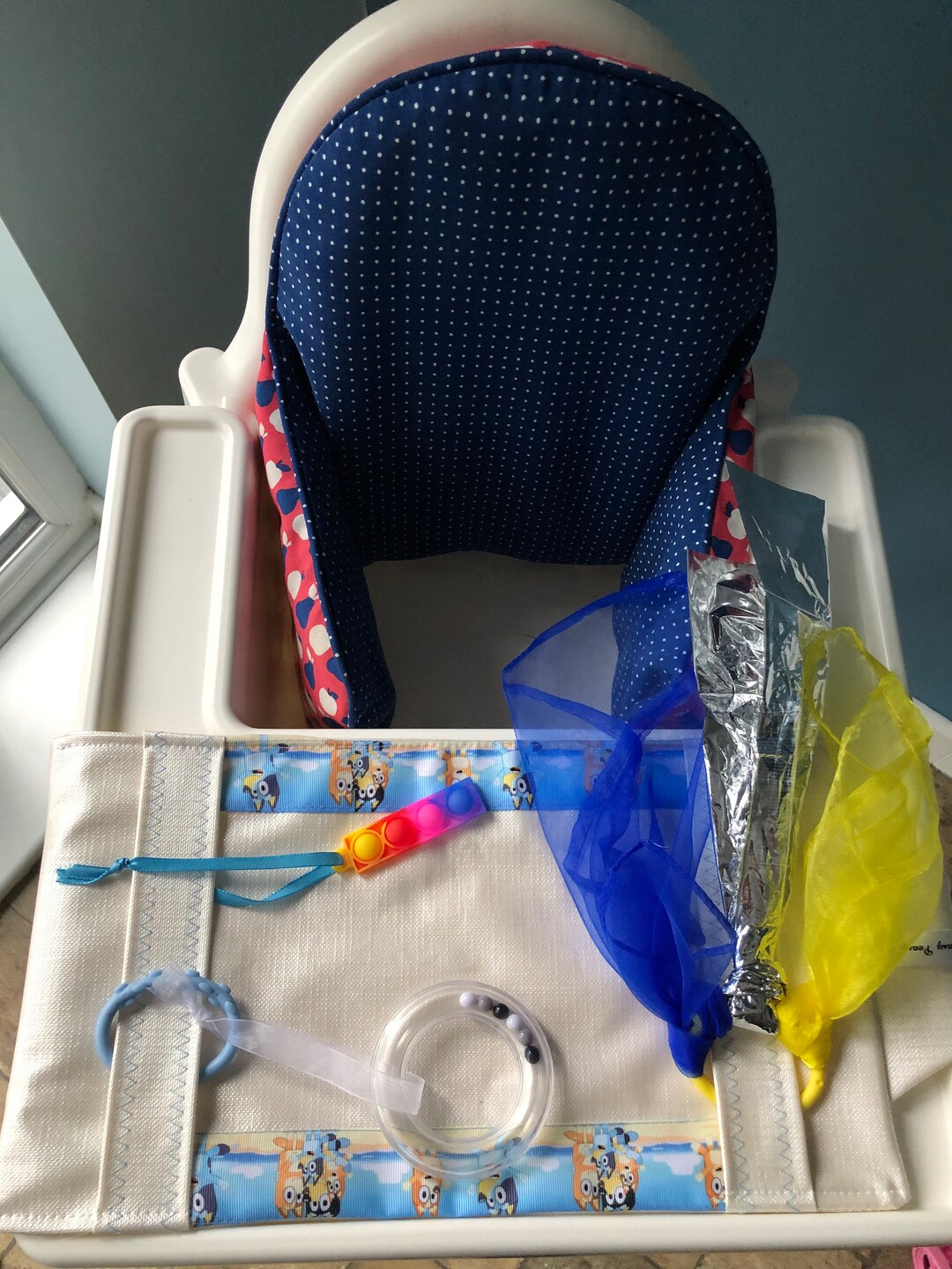 Bluey Highchair Playmat - Etsy