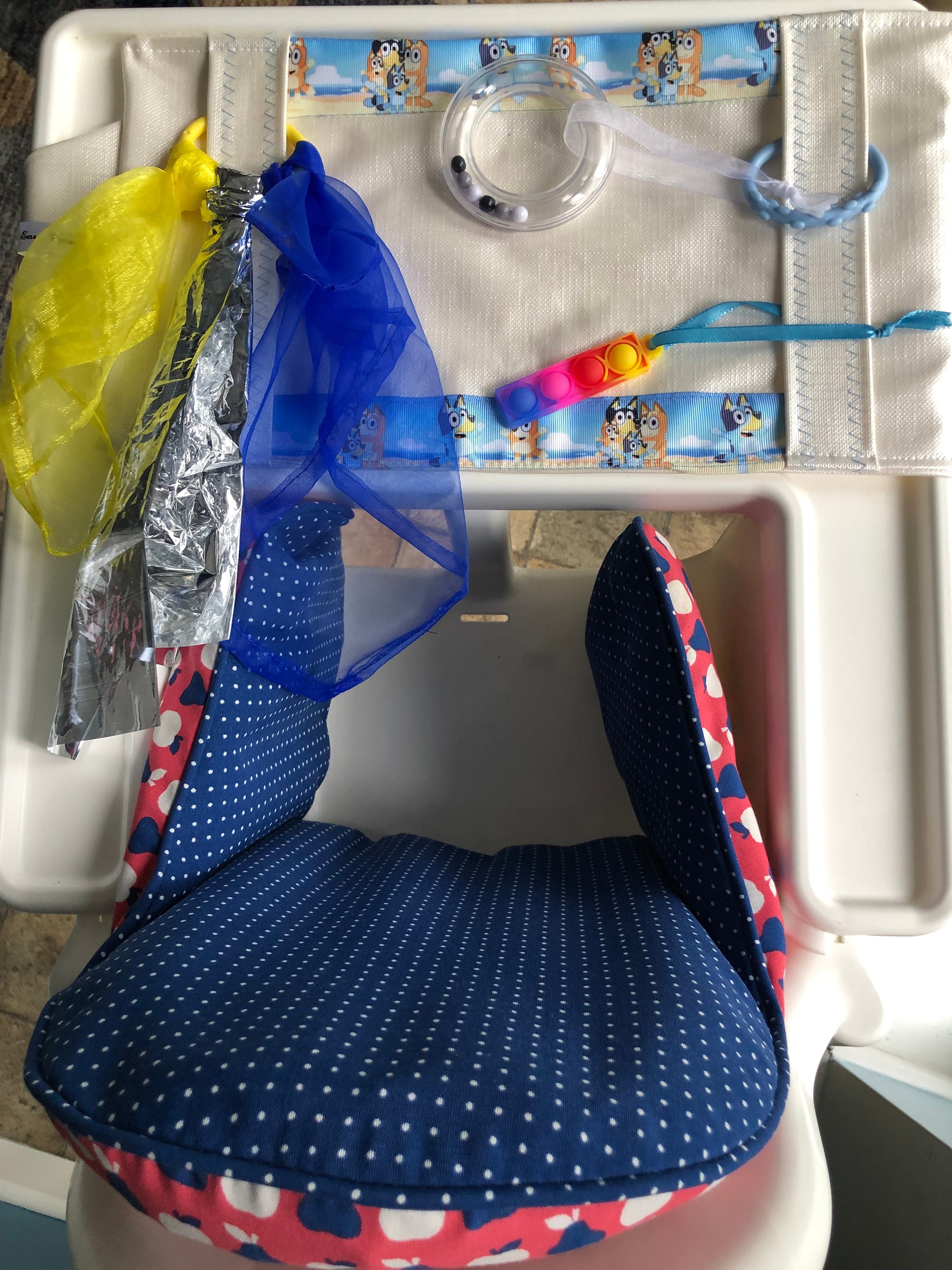 Bluey Highchair Playmat - Etsy