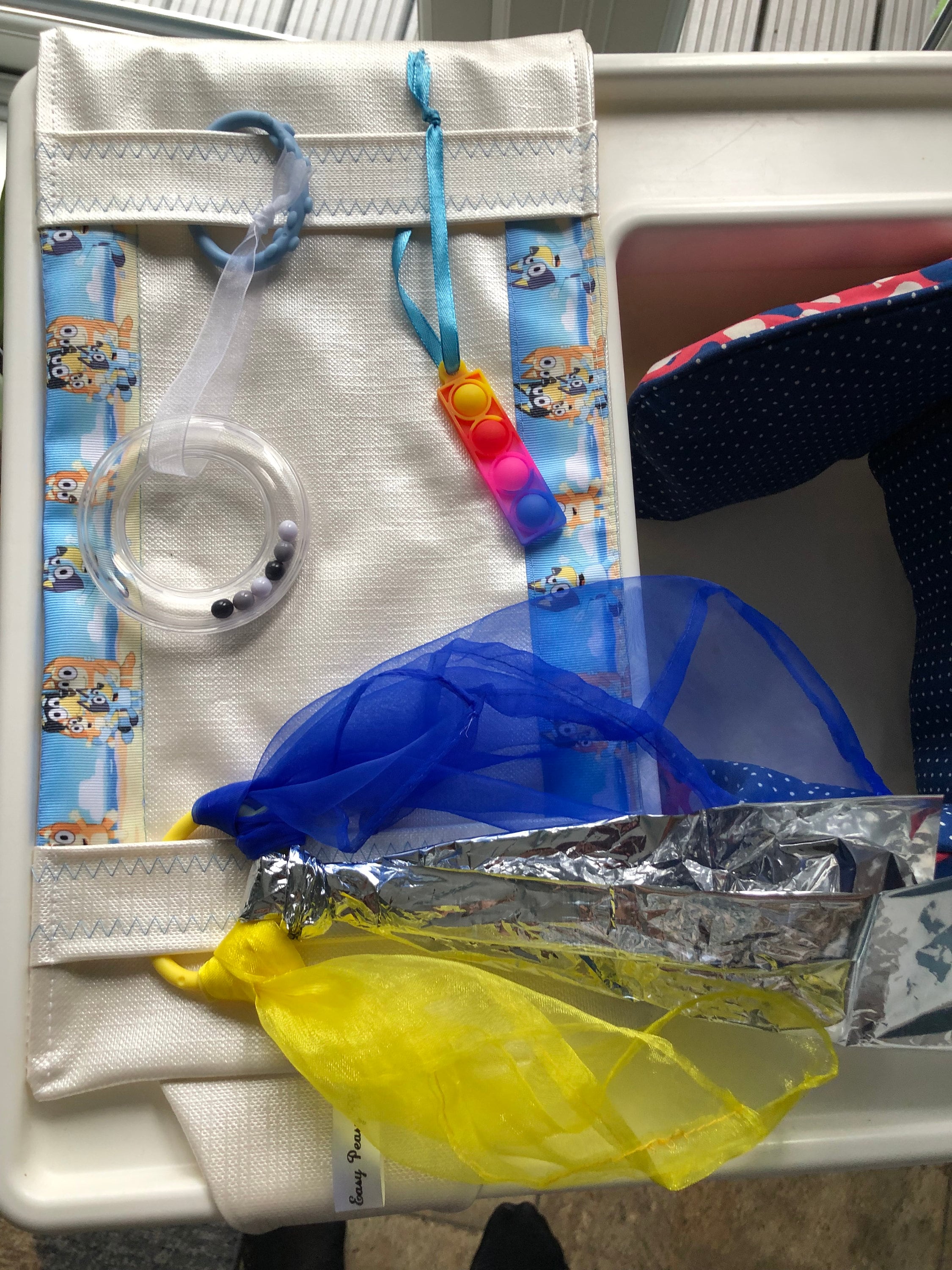 Bluey Highchair Playmat - Etsy