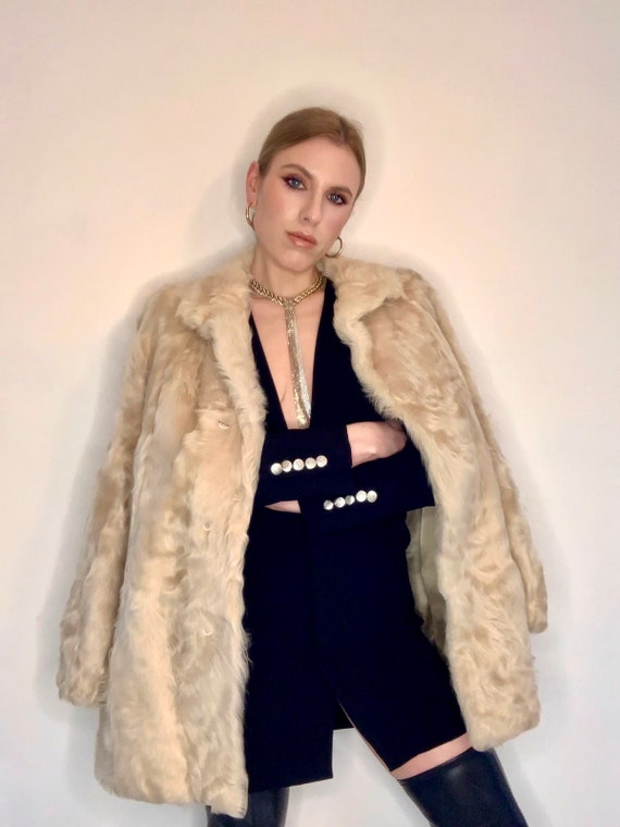 70s French Orylag Fur Coat Vintage Custom Made - Gem
