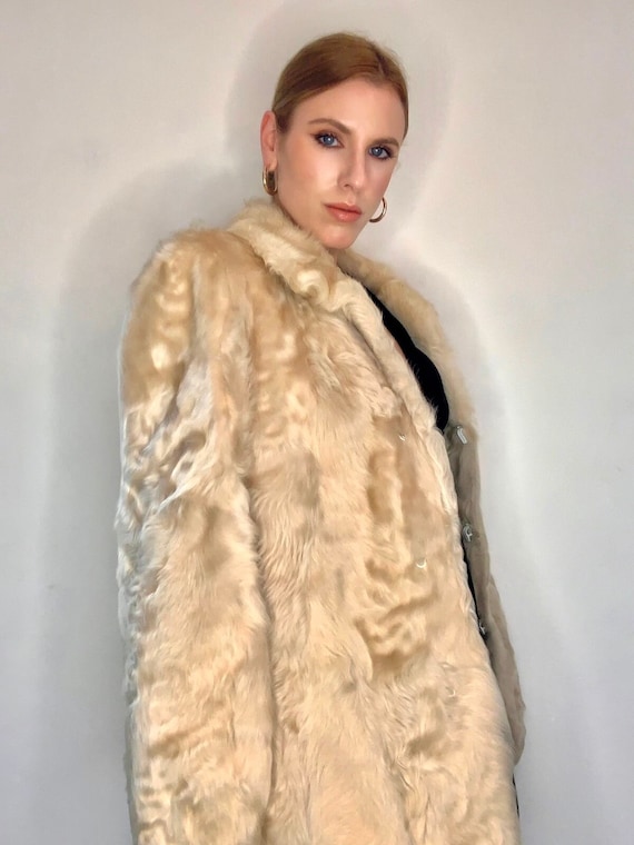 70s French Orylag Fur Coat Vintage Custom Made - Gem