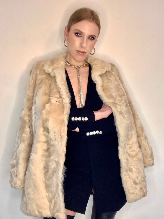 70s French Orylag Fur Coat Vintage Custom Made - Gem