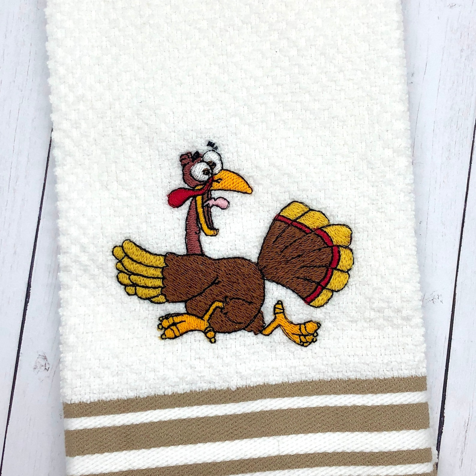Running Turkey Machine Embroidery Design Thanksgiving Day - Etsy
