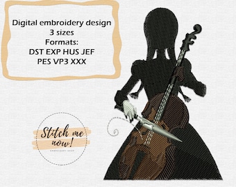 Cello Embroidery - Etsy