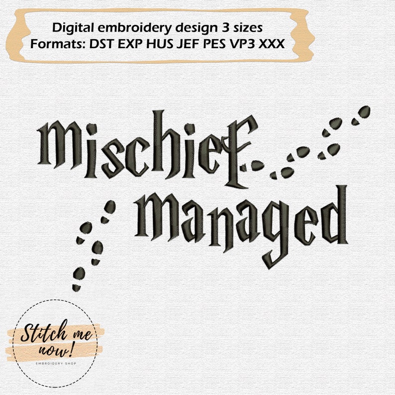 Managed Machine Embroidery Design - Etsy