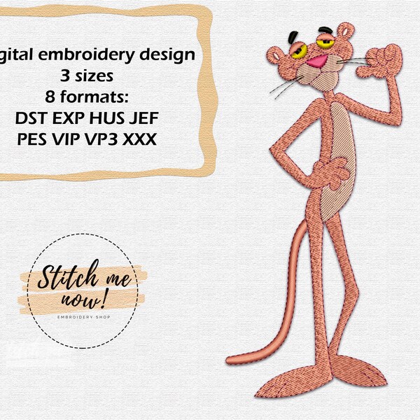 Panthers Embroidery - Etsy