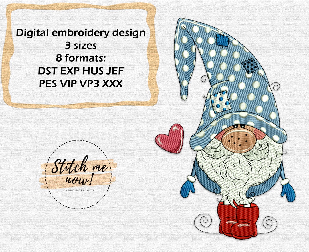 Christmas Elf Machine Embroidery Design - Etsy