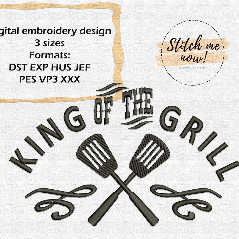 Grill Embroidery - Etsy