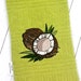 Coconut Machine Embroidery Design - Etsy