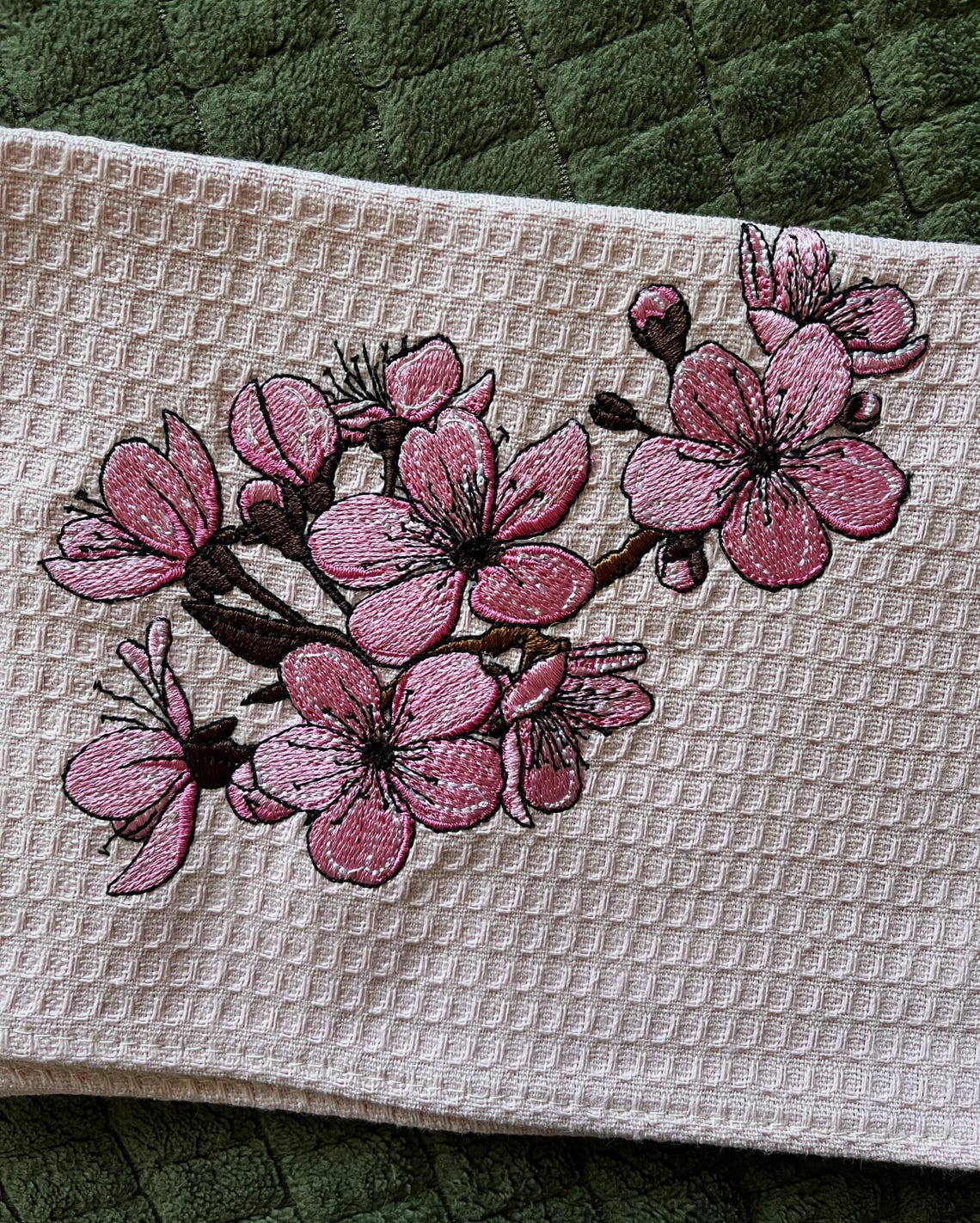 Sakura Machine Embroidery Design - Cherry Blossom - Etsy
