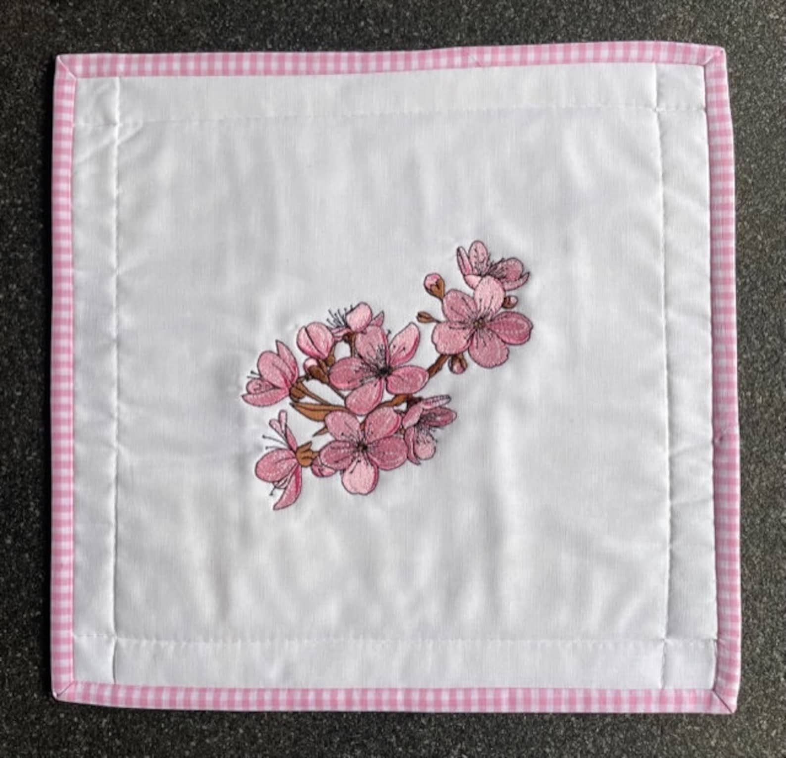 Sakura Machine Embroidery Design - Cherry Blossom - Etsy