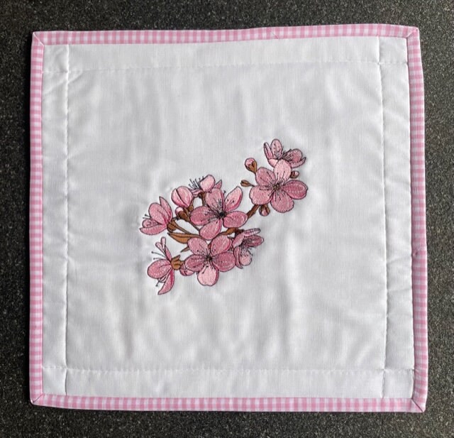 Sakura Machine Embroidery Design - Cherry Blossom - Etsy