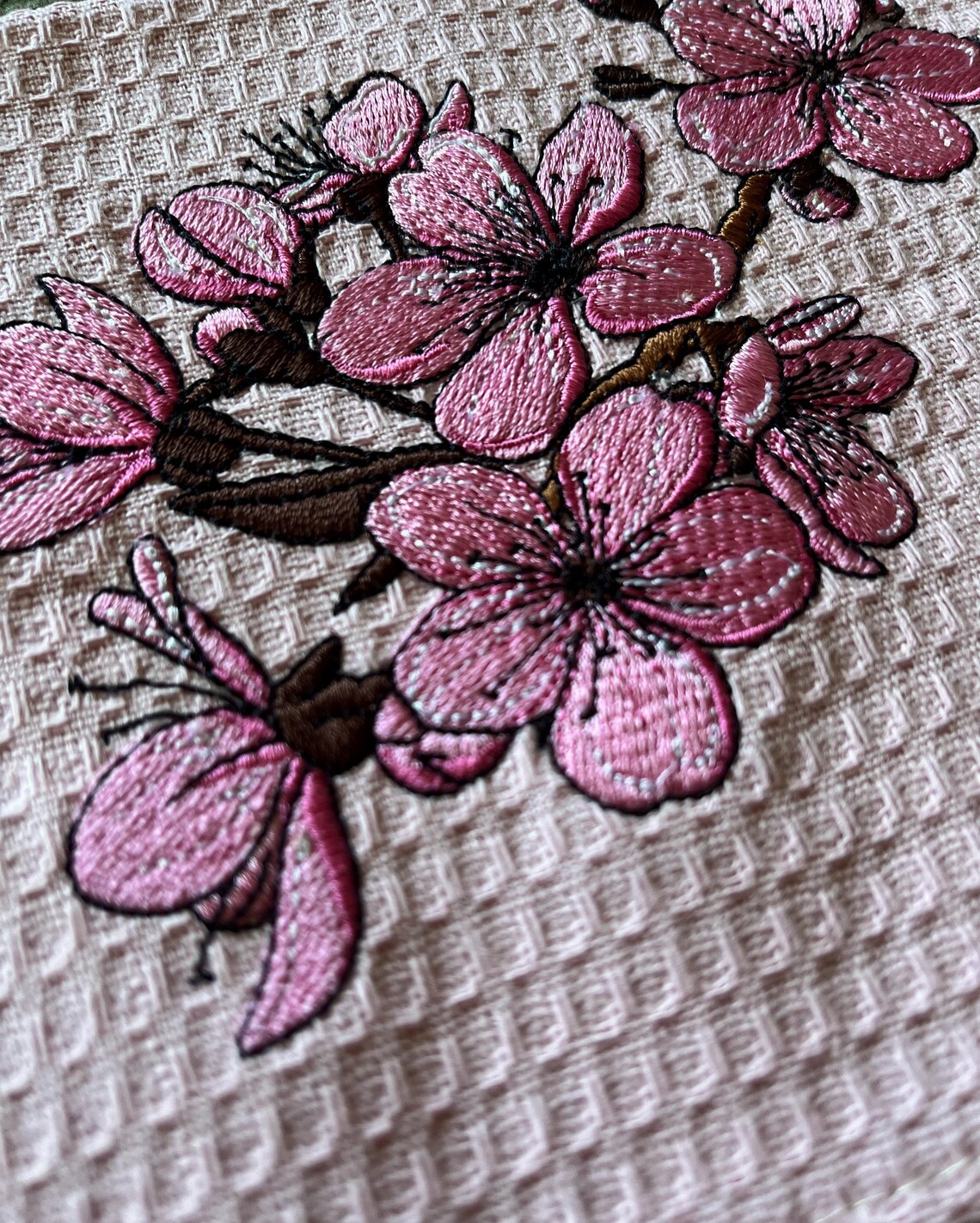 Sakura Machine Embroidery Design - Cherry Blossom - Etsy