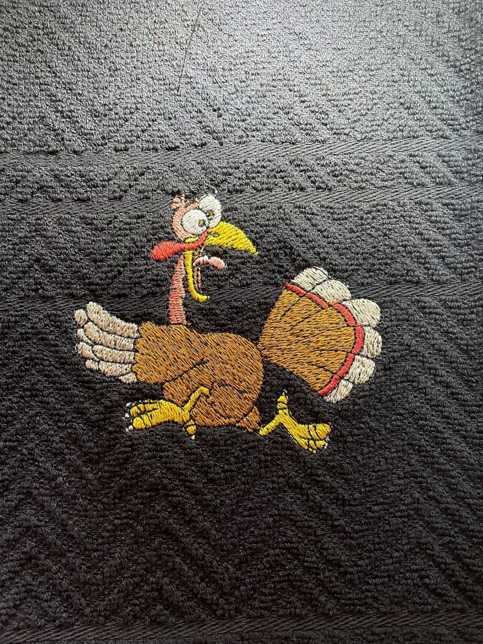 Running Turkey Machine Embroidery Design Thanksgiving Day - Etsy