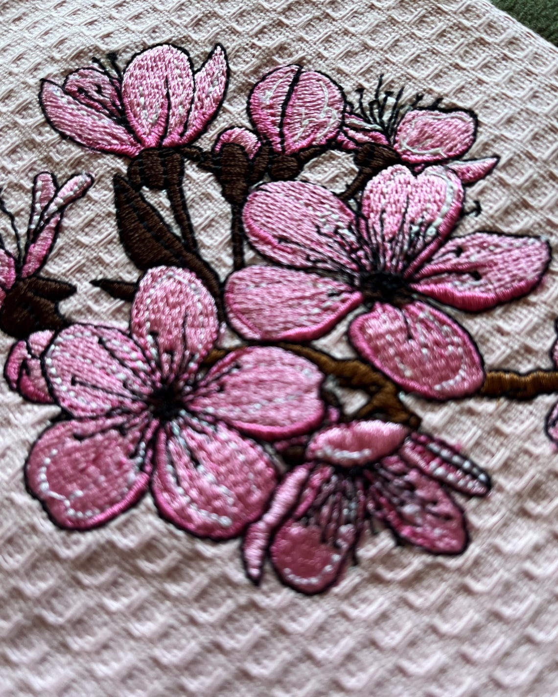 Sakura Machine Embroidery Design - Cherry Blossom - Etsy