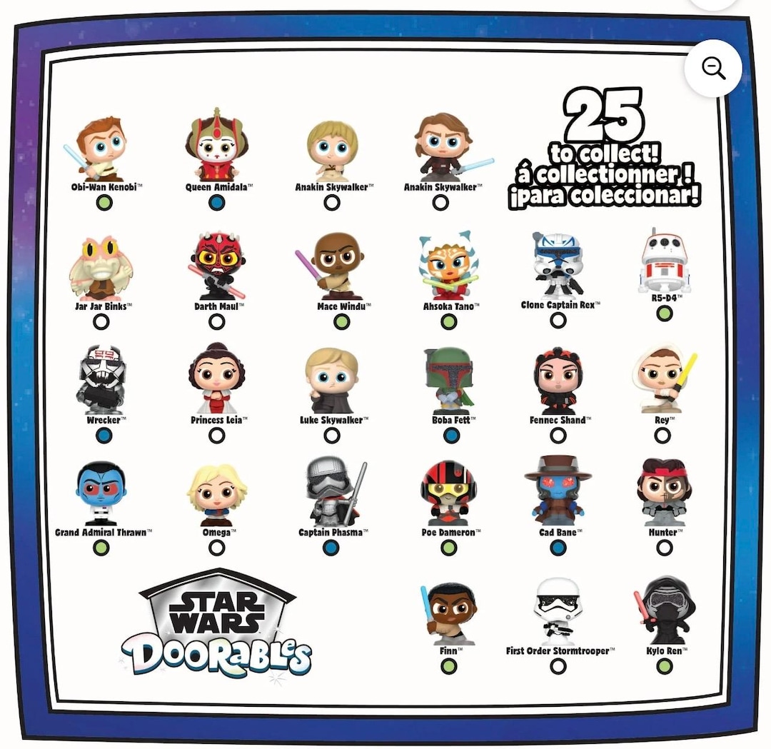 STARWARS Series 2 DOORABLES! Choose Your Characters! Message Before ...