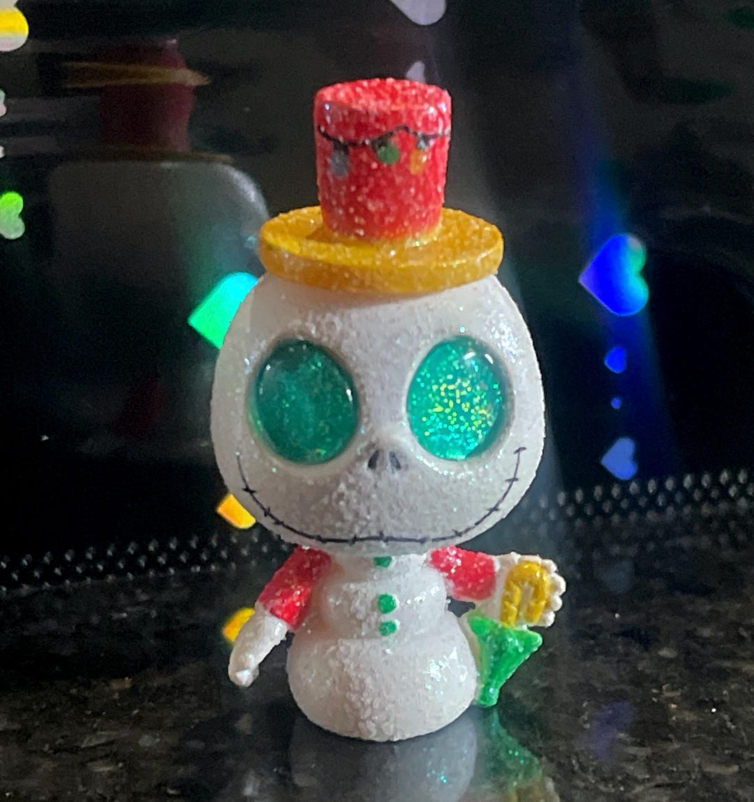 Jack Skellington Snow Man (xmas) - Etsy