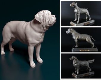 English Mastiff, Dog Hanging Statue, Limited Edition, Artdog - Etsy