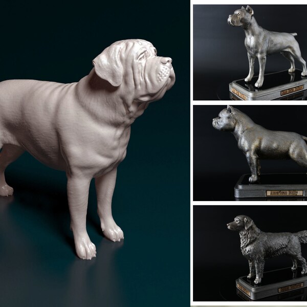 Mastiff Sculpture - Etsy
