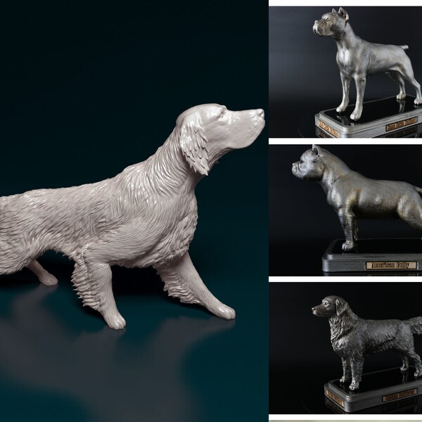 English Setter Statue - Etsy