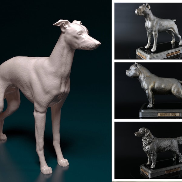 Italian Greyhound Statue - Etsy