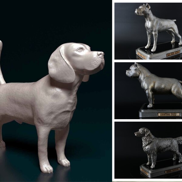 Beagle Statue - Etsy
